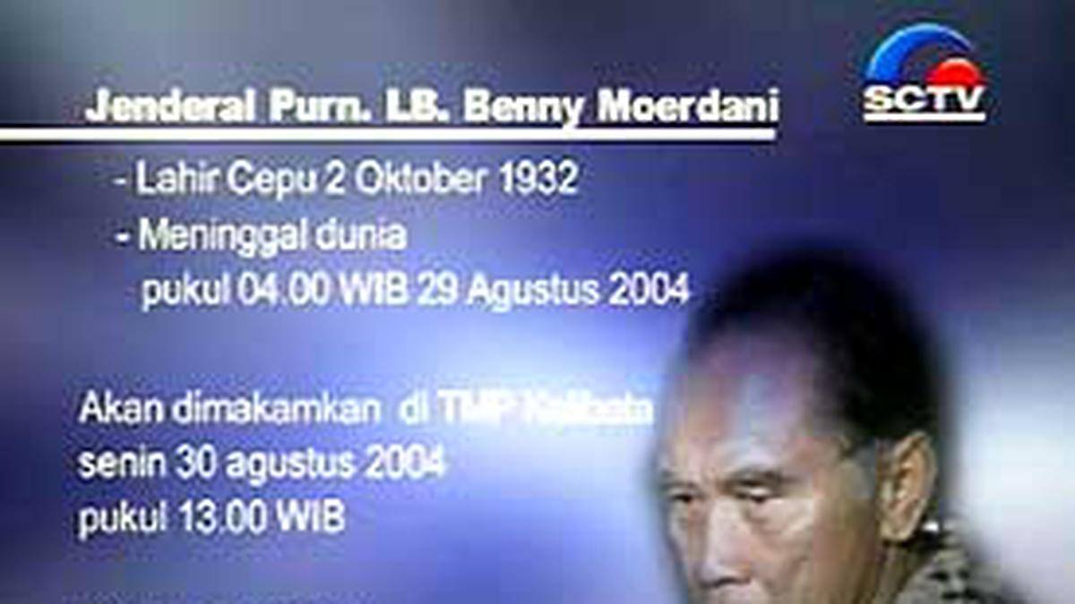 L.B. Moerdani Tutup Usia