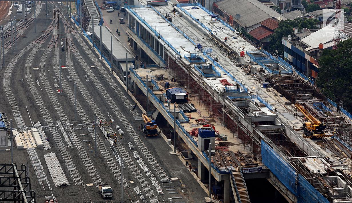 PHOTO: Ditarget Rampung Maret 2019, Begini Penampakan Terkini Depo MRT ...