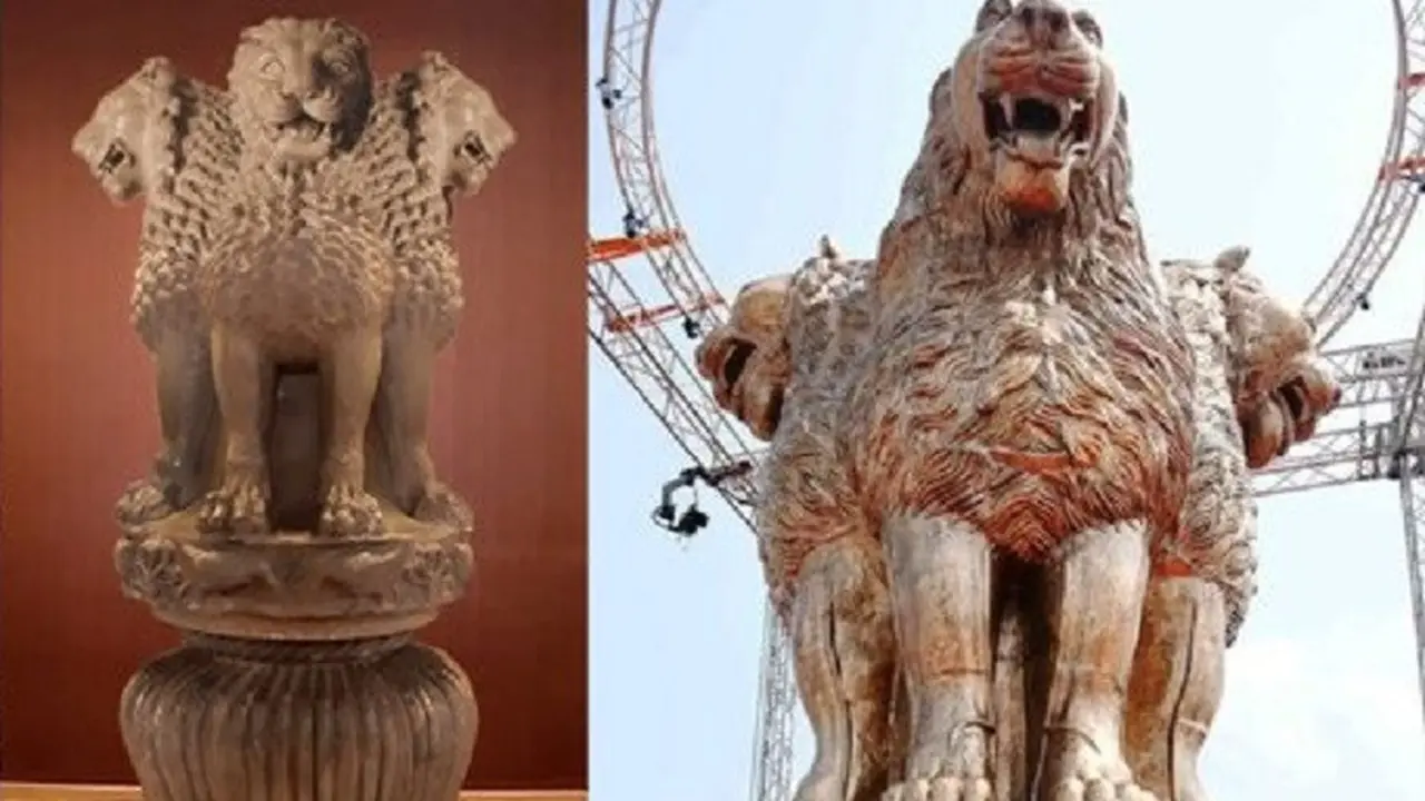 Patung Singa Simbol Negara India Dikritik Lantaran Terlalu Seram ...