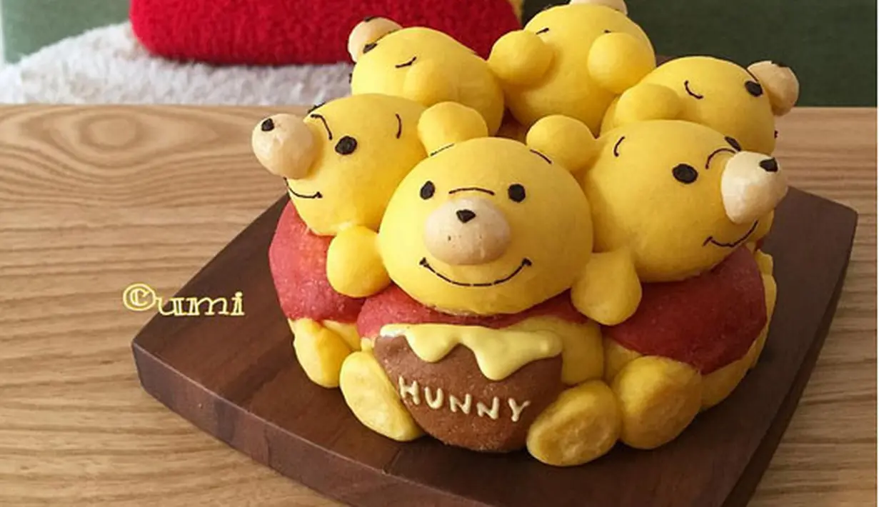 Karena Unik, Roti 3D Dengan Banyak Wajah Ini Jadi Favorit di Jepang