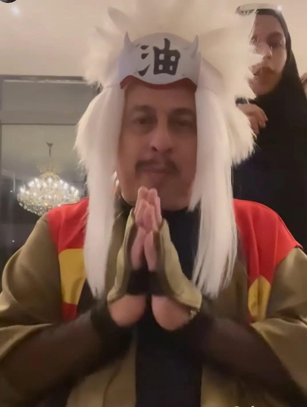 Potret Pak Muh Totalitas Jadi Jiraiya di Ultah Fadil Jaidi Bertema ...