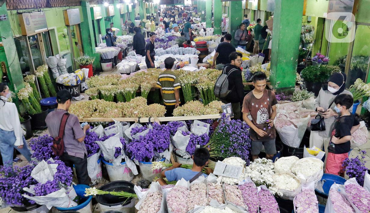 Permintaan Bunga Sedap Malam Meningkat Jelang Lebaran Idul Fitri