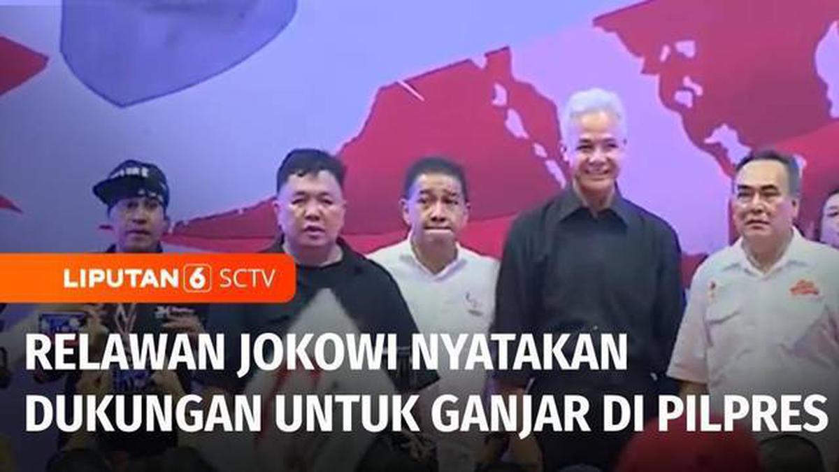 Video Relawan Jokowi Memberikan Dukungan Pada Ganjar Pranowo Tv