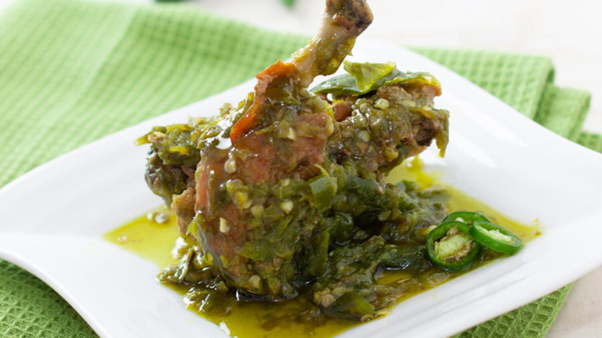 Resep Itiak Lado Hijau