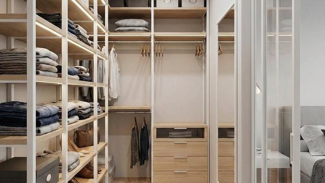 15 Desain Walk-In Closet di Kamar Sempit, Inspirasi Ruangan Rapi dan ...