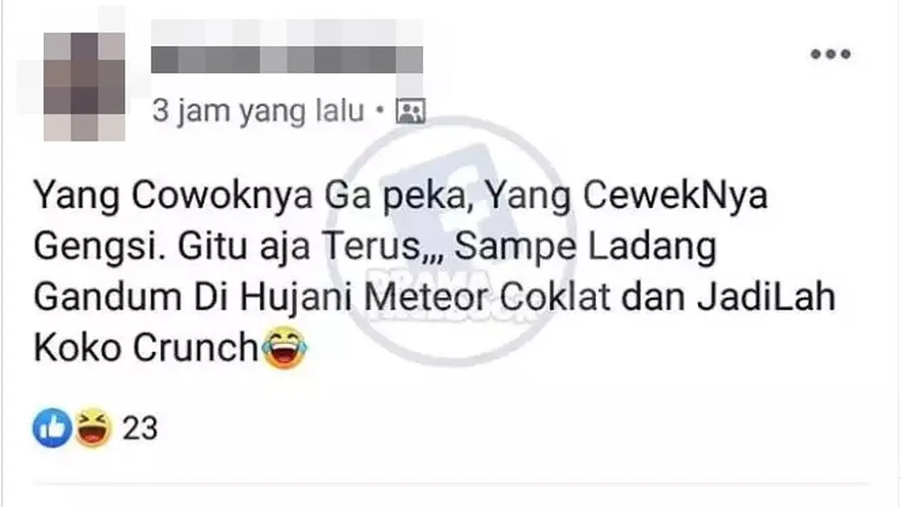 6 Status Facebook tentang Percintaan Terlalu Alay Ini Kocak, Bikin ...