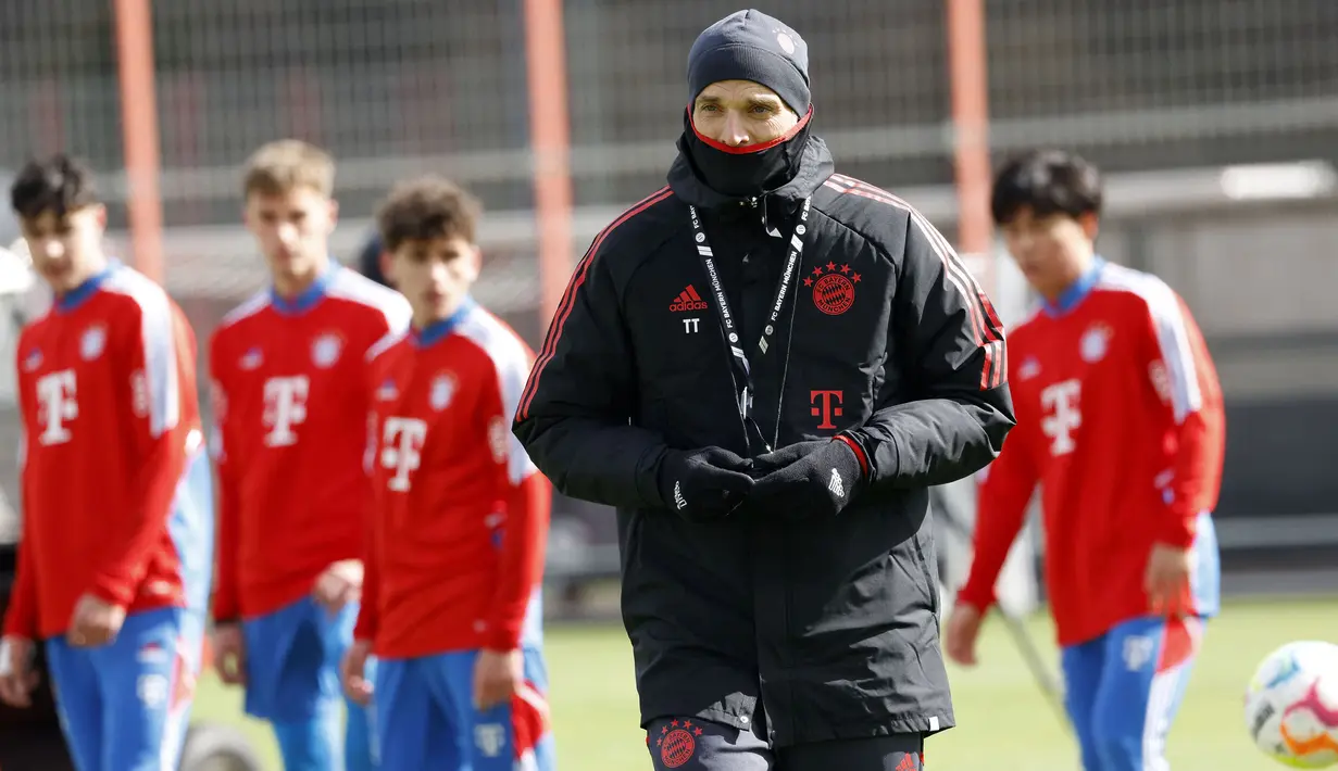 Foto: Momen Latihan Perdana Bayern Munchen Bareng Thomas Tuchel, Siap ...