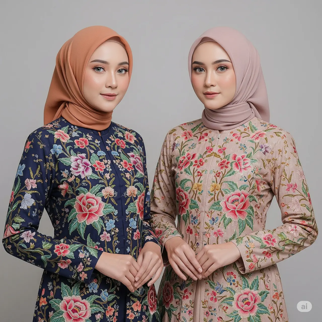9 Model Baju Gamis Motif Bunga Terbaru yang Wajib Kamu Coba di Tahun ...