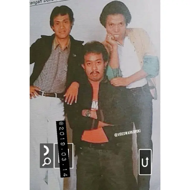 6 Potret Masa Muda Indro Warkop, Tampil Tanpa Kumis Bikin Pangling - Hot Liputan6.com