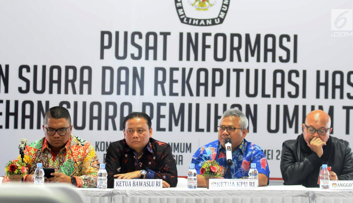 FOTO: KPU Jelaskan Proses Rekapitulasi Suara Pemilu 2019 - Foto ...