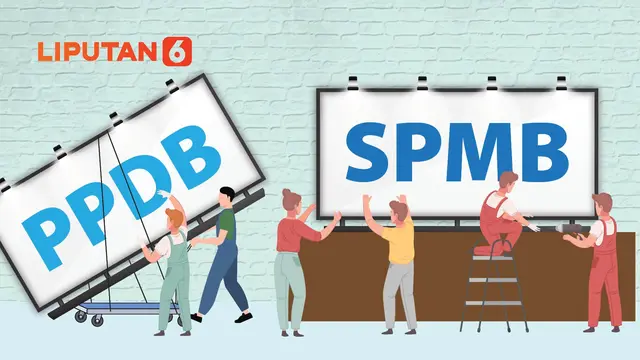 Infografis Kemendikdasmen Resmi Ganti PPDB dengan SPMB serta 4 Jalur Penerimaan - News Liputan6.com