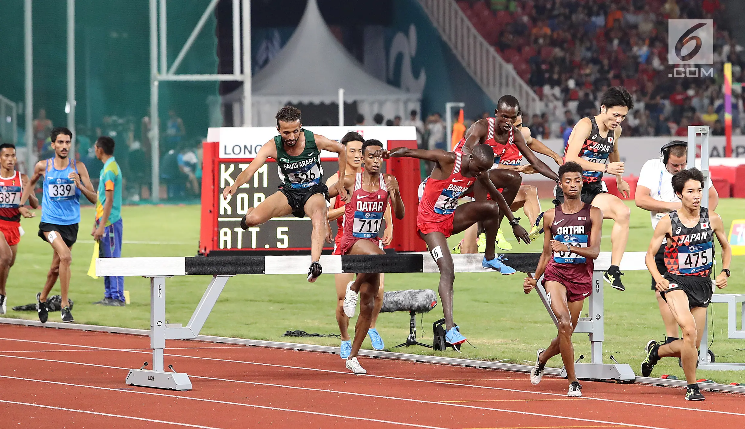 FOTO: Dua Pelari Putra Indonesia Gagal Meraih Medali di Lari 3000 meter ...