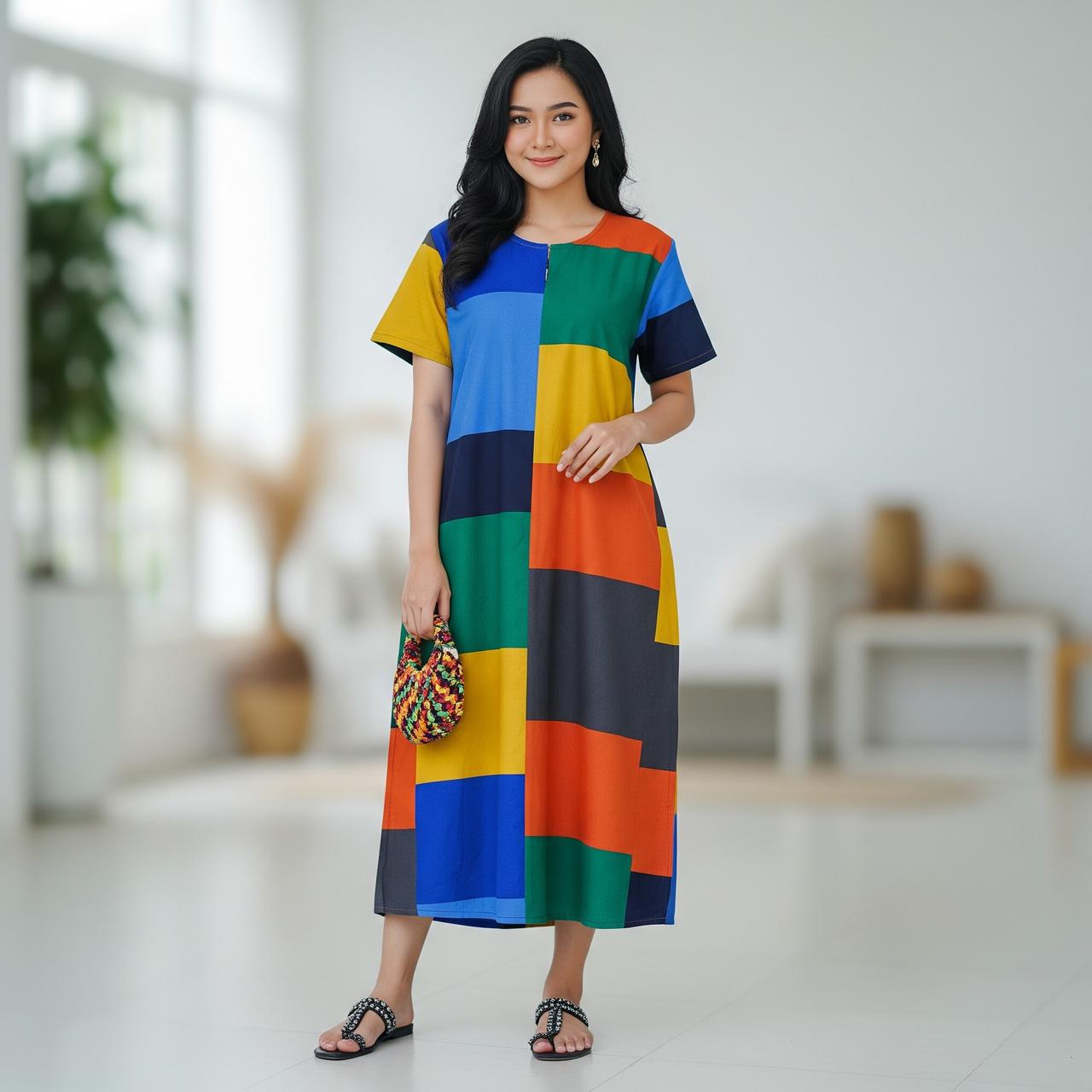 7 Model Daster dari Kain Perca yang Cantik untuk Tampilan Santai di Rumah