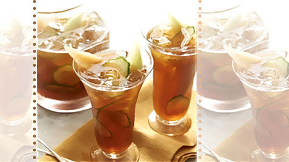 Honey Melon Cucumber Iced Tea