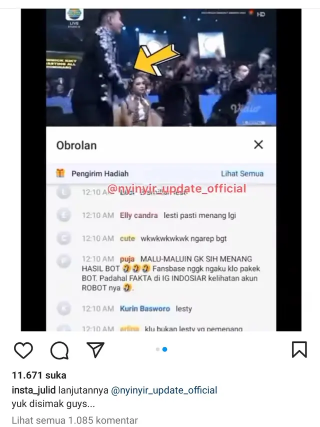 Kiky Saputri Bawakan Materi Komedi yang Bahas Lesti Kejora dan Rizky Billar, Reaksi Rara LIDA ...