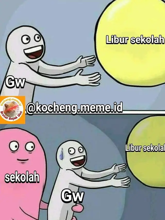 8 Meme Hari Pertama Masuk Sekolah Ini Kocak Banget, Bikin Senyum ...