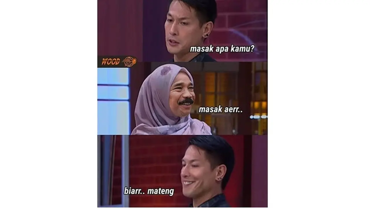 7 Meme Chef Juna dengan Peserta Masterchef Ini Bikin Susah Tahan Ketawa ...