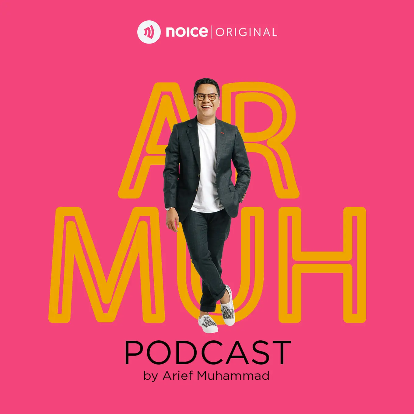 Arief Muhammad Buat ArMuh Podcast Perdana di Noice