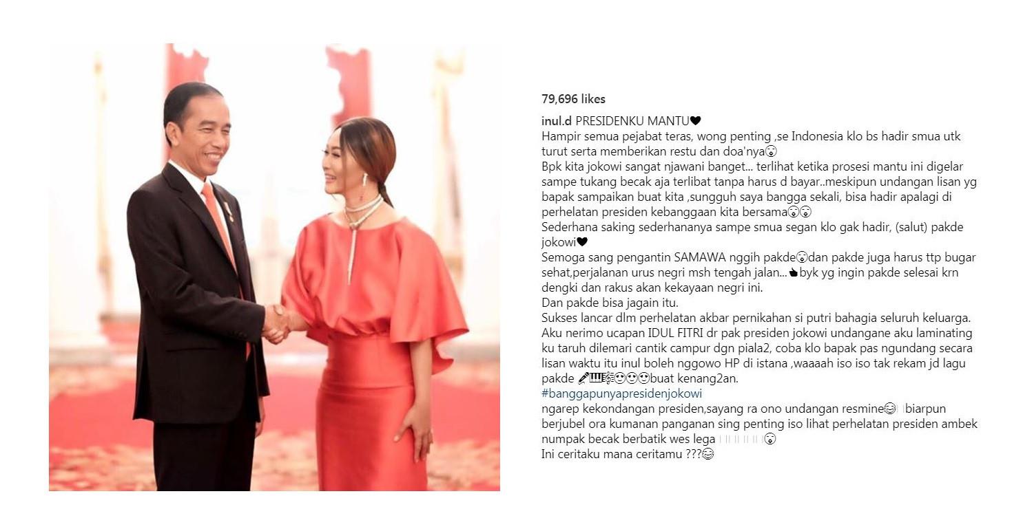 Inul Daratista Berharap Diundang Jokowi, Sindir Iis Dahlia? - ShowBiz Liputan6.com