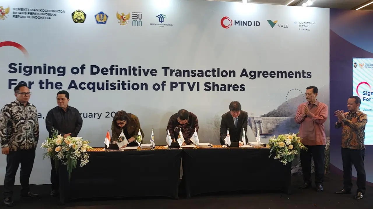 Resmi Genggam 34% Saham INCO, Menko Luhut Sebut MIND ID Jadi Pemegang ...