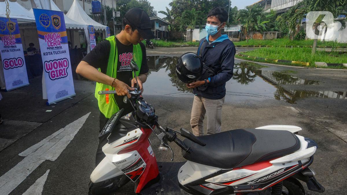 Antusiasme Warga Ikut Program Mudik Motor Gratis Lebaran 2024 - Foto Liputan6.com