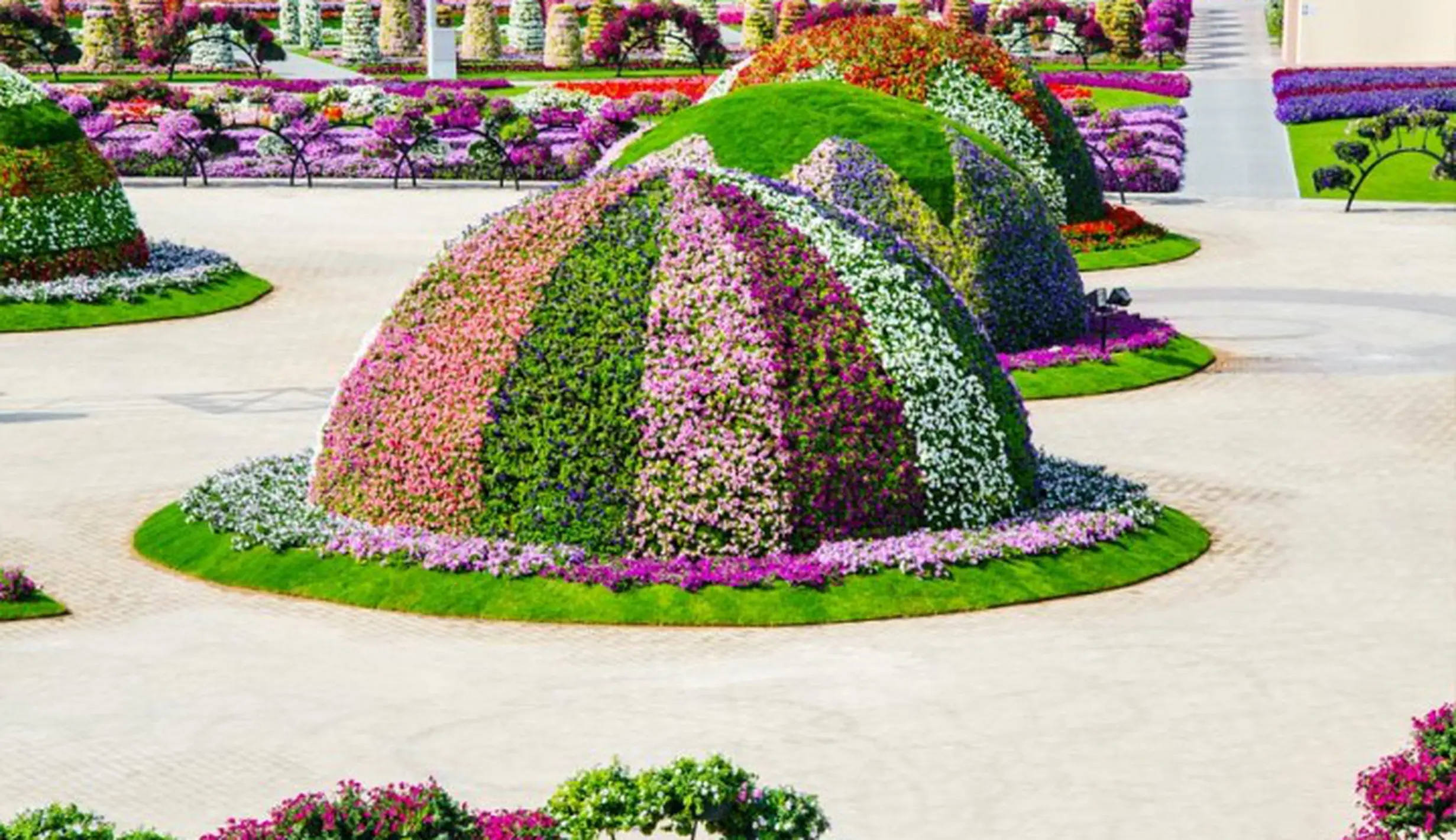 Dubai Miracle Garden: Cantiknya Taman Bunga Terbesar di Dunia