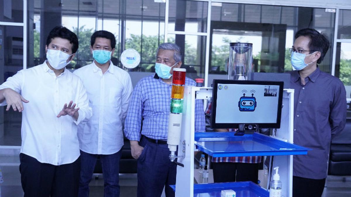 Mengenal RAISA, Robot Pelayan Pasien COVID-19 Karya ITS dan RS Unair ...