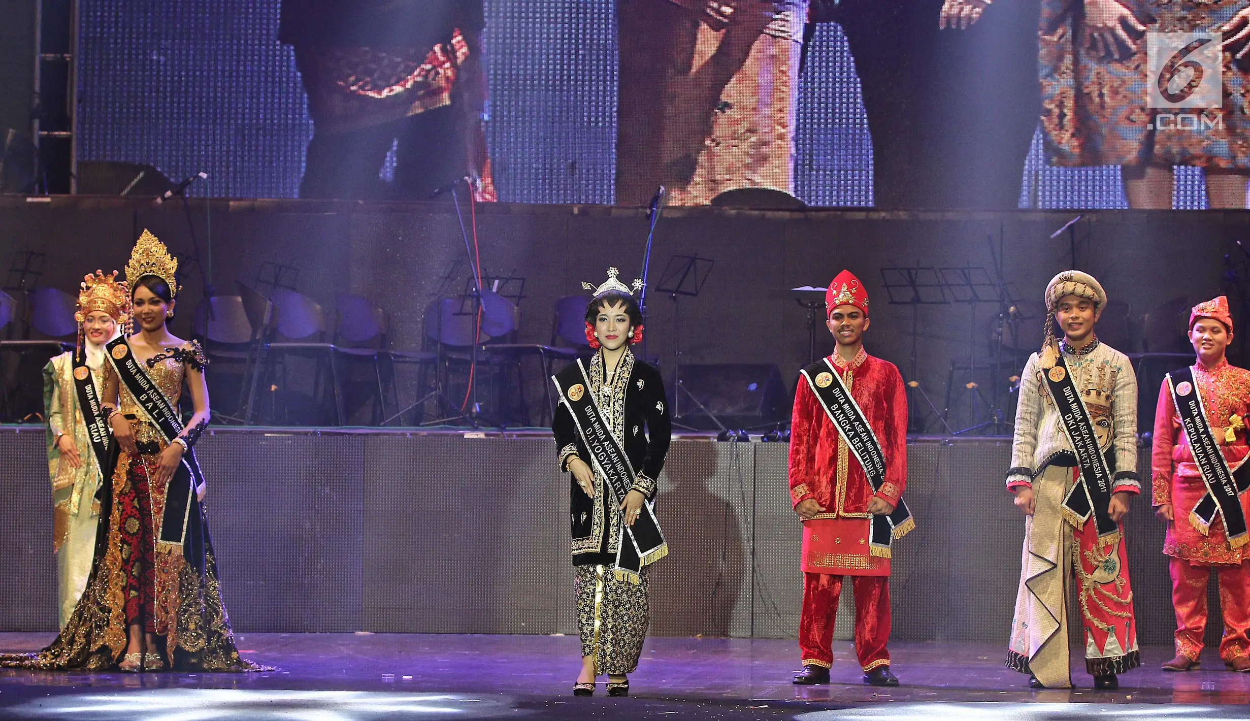 PHOTO: Ini Duta Muda ASEAN - Indonesia 2017 - Foto Liputan6.com