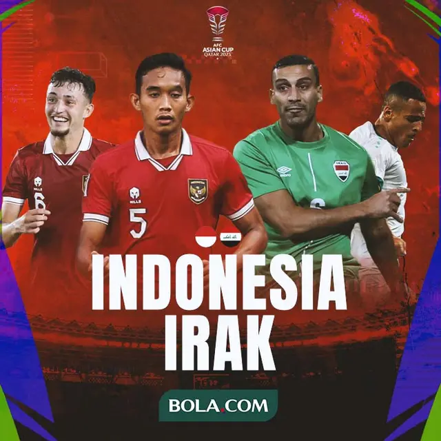 Nonton Live Streaming Laga Perdana Timnas Indonesia di Piala Asia 2023: Lawan Irak Nih ...