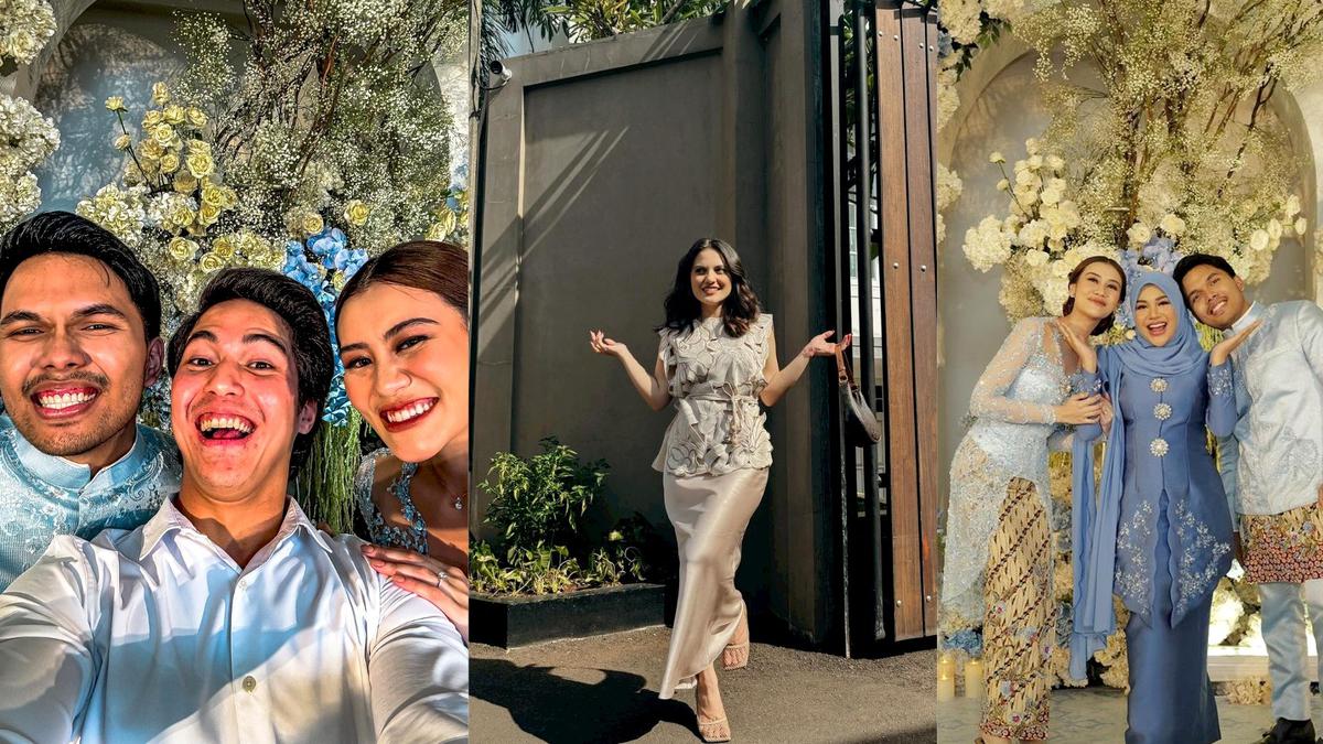 10 Potret Gaya Artis Hadiri Acara Lamaran Thariq Halilintar dan Aaliyah ...