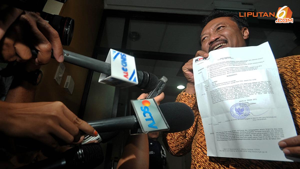 Lalu Wildan Dicecar KPK Soal Peningkatan Anggaran Proyek - Foto Liputan6.com