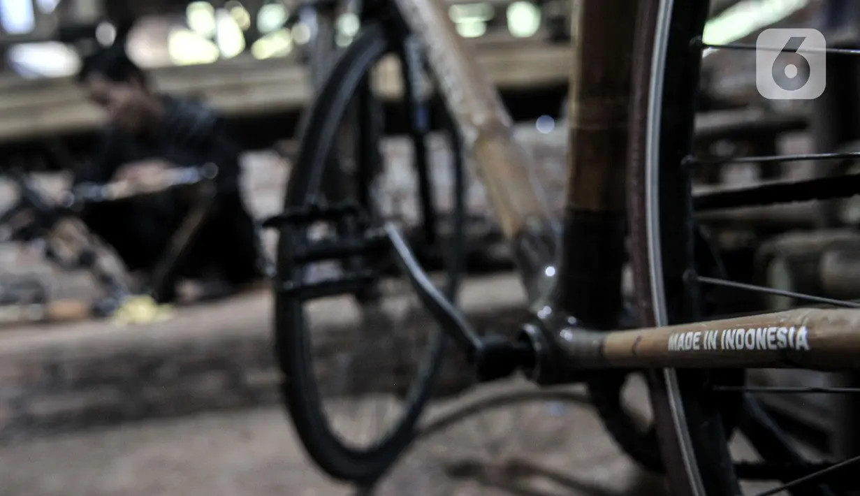 FOTO: Sepeda Bambu Buatan Indonesia Tembus Pasar Asia - Foto Liputan6.com