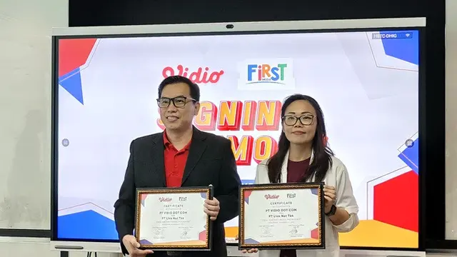 Vidio Jalin Kerja Sama Strategis dengan First Media, Tawarkan Paket ...