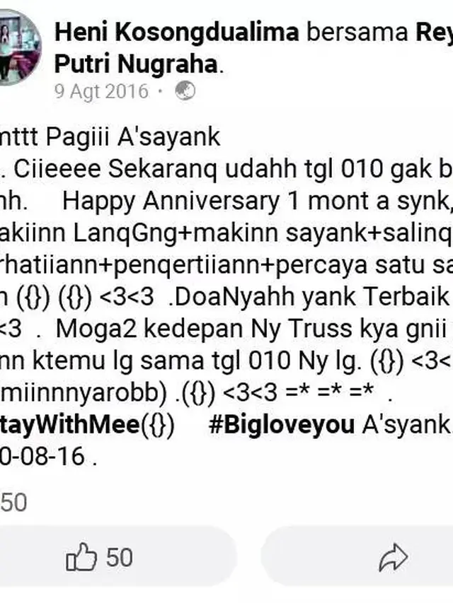 8 Status Alay Netizen, Tulisannya Bikin Anak Milenial Bingung - Hot ...