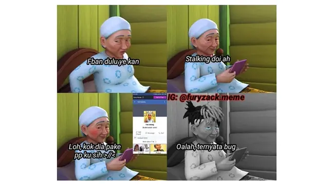 6 Meme Kocak Upin dan Ipin Bersama Opah Ini Bikin Senyum Kecut - Hot ...