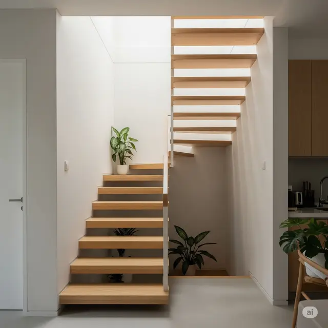 10 Model Tangga Rumah Sederhana untuk Hunian Minimalis Modern, Estetik ...