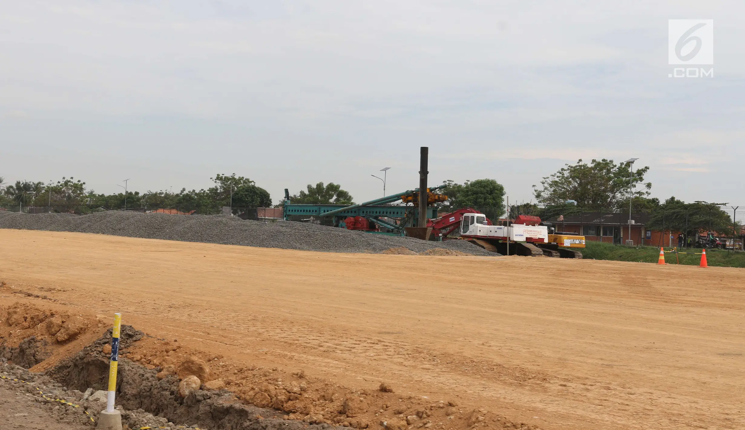 FOTO: Memantau Proyek Perluasan Bandara Soekarno-Hatta - Foto Liputan6.com