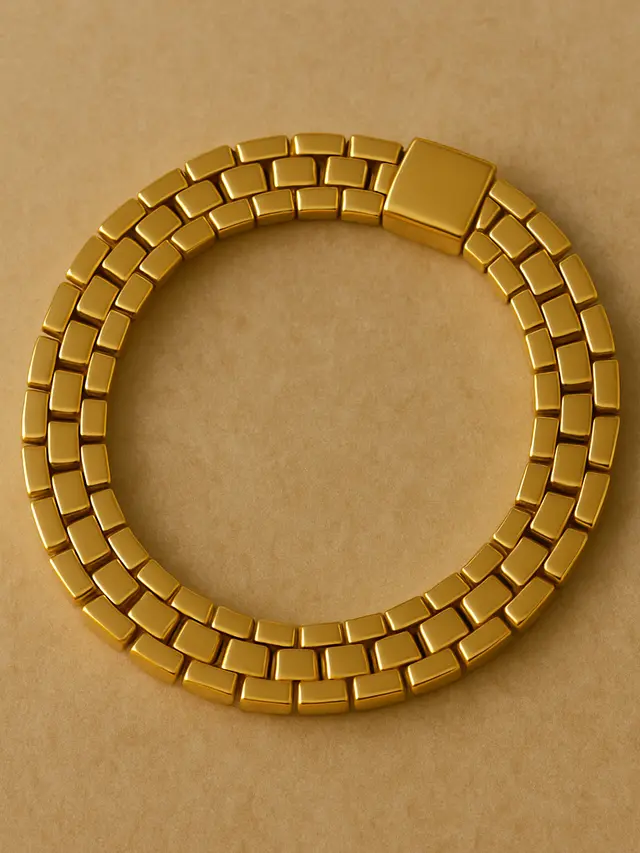 7 Model Gelang Emas Rantai Tebal untuk Usia 40 Tahun - Hot Liputan6.com