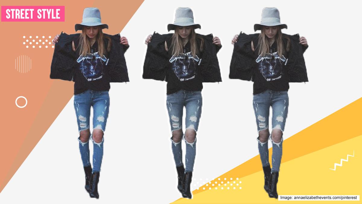 Street Style: Rock n' Roll Style - Fashion Fimela.com