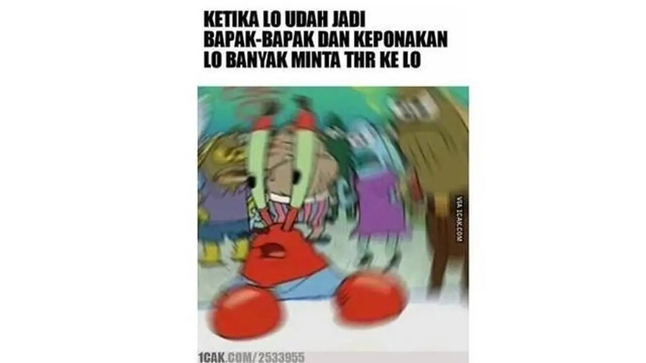 10 Meme THR Habis Sebelum Waktunya, Kocak dan Bikin Ngenes - Hot ...