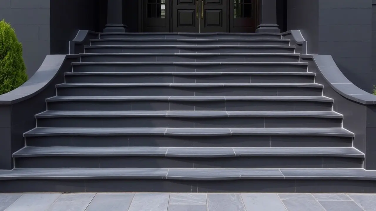 12 Model Anak Tangga Teras Depan Rumah Terbaru 2025, Tampil Modern dan ...