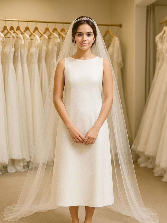 8 Tren Model Gaun Pengantin Putih Simple Elegan 2025, Gaya Amanda ...