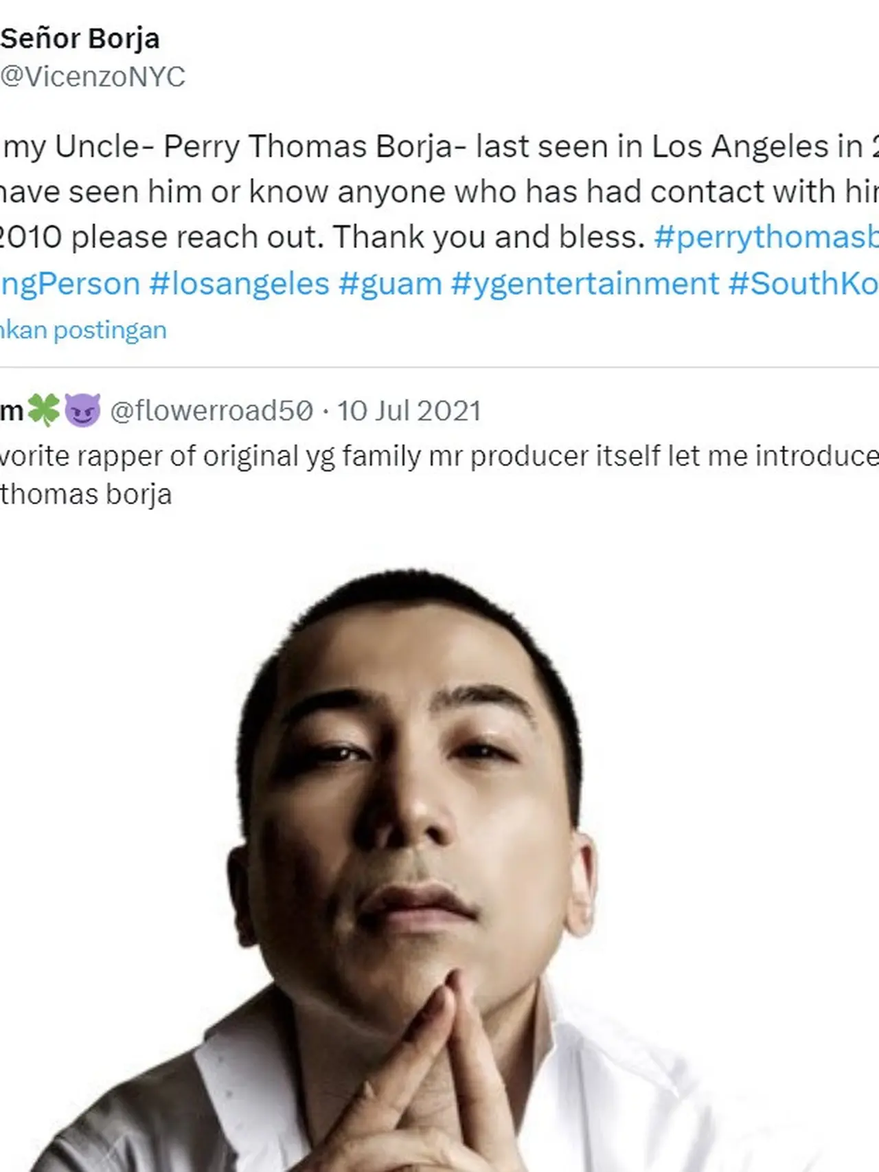 Misteri Perry, Artis Korea Selatan dari YG Entertainment Hilang Selama ...