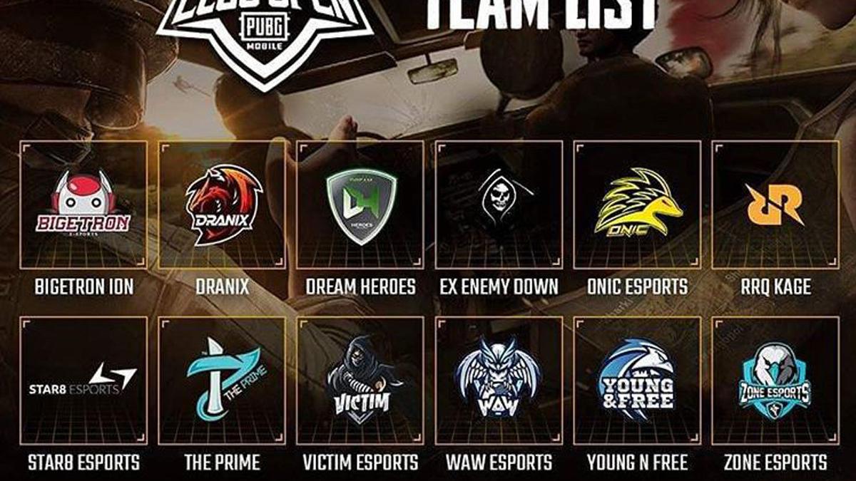 Daftar Lengkap Tim Yang Berlaga di PUBG Mobile Club Open 2019 Indonesia