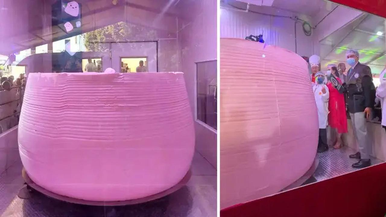 Marshmallow Terbesar Sedunia Seberat 648 Kg, Bobotnya Lebih Berat dari ...