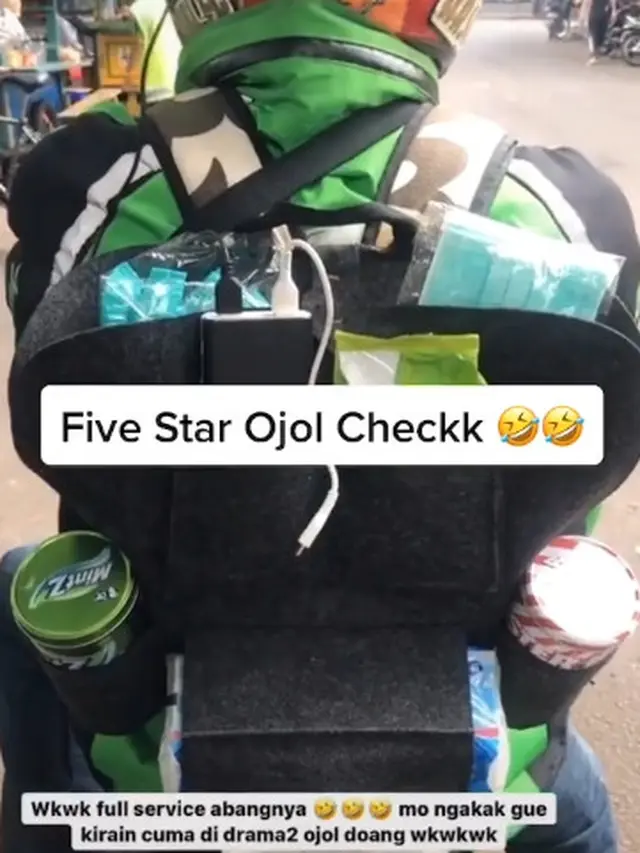 Viral Ojek Online Sediakan Fasilitas Bintang 5, Bikin Penumpang Betah - Citizen6 Liputan6.com