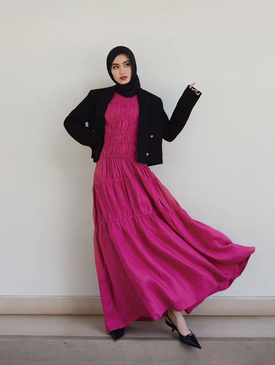 8 Inspirasi Style Gamis Stylish ala Selebgram, dari Ayana Moon hingga ...