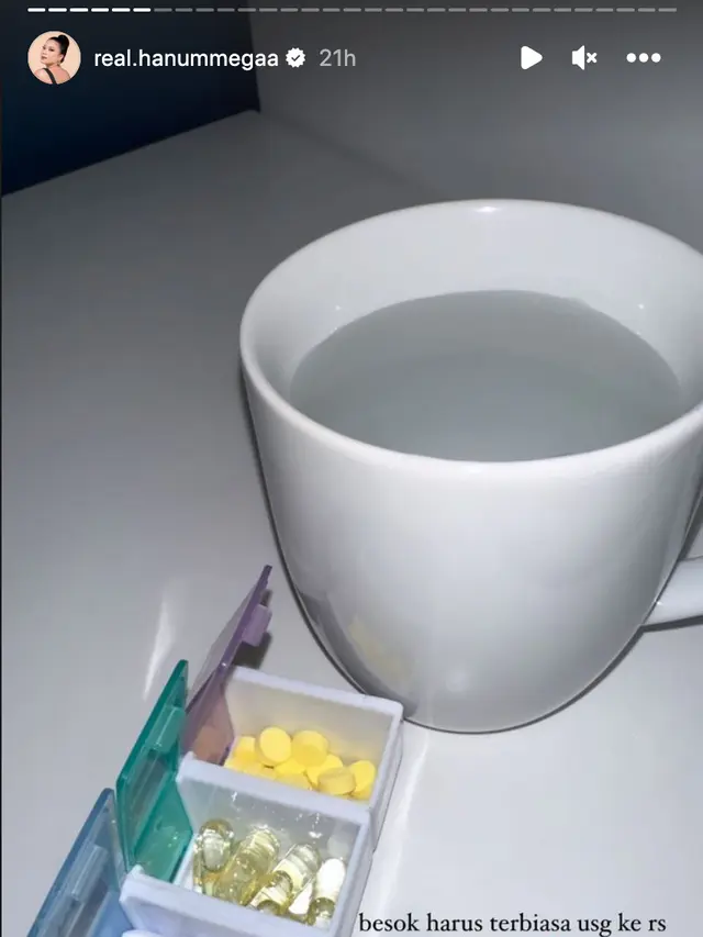 Hanum Mega Kini Periksa Kandungan Tanpa Suami, Buntut Dugaan Selingkuh ...