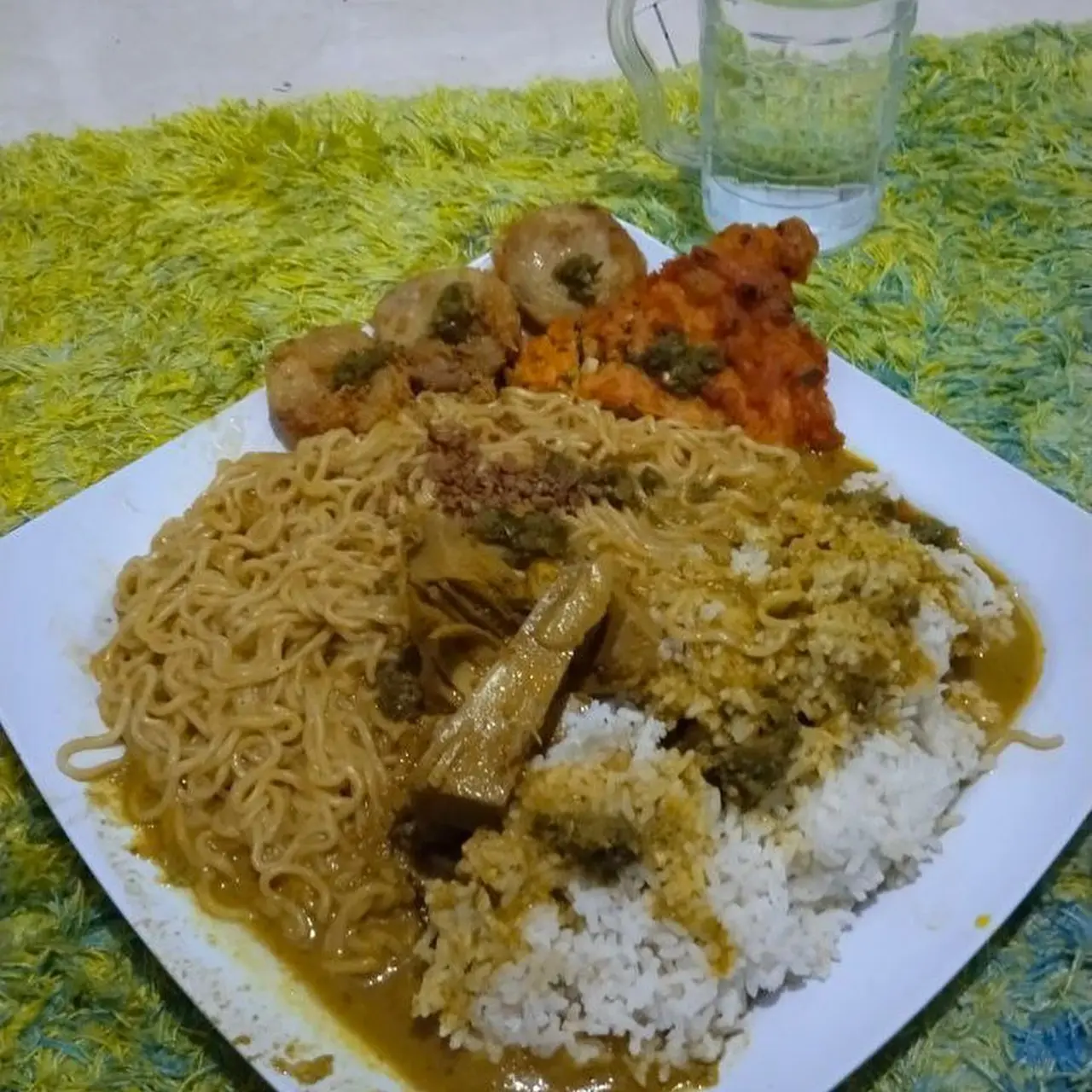 6 Potret Perpaduan Dua Makanan Ini Bikin Kenyang Duluan, Jadi Porsi ...