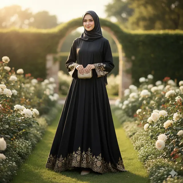 7 Model Gamis Terbaru 2025 untuk Penampilan Glamor dan Cantik, Cocok ...